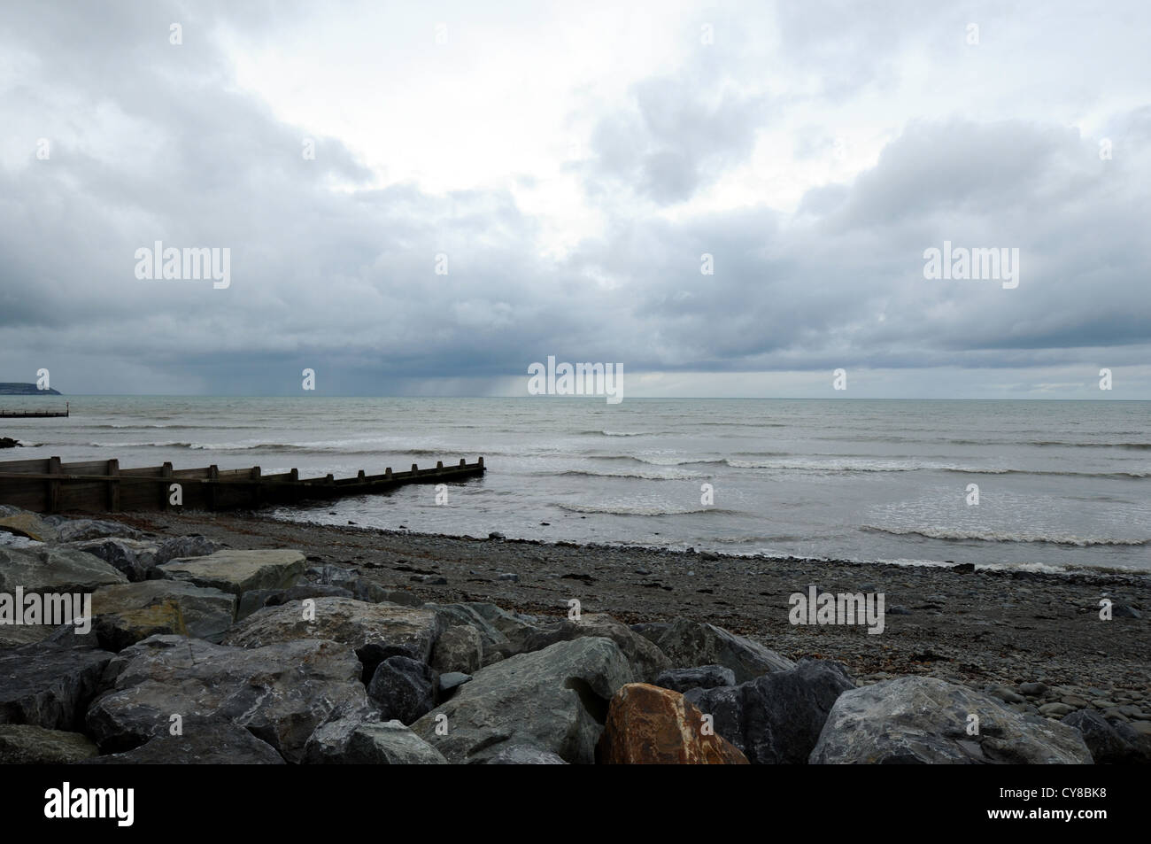 North beach in aberaeron hi-res stock photography and images - Alamy