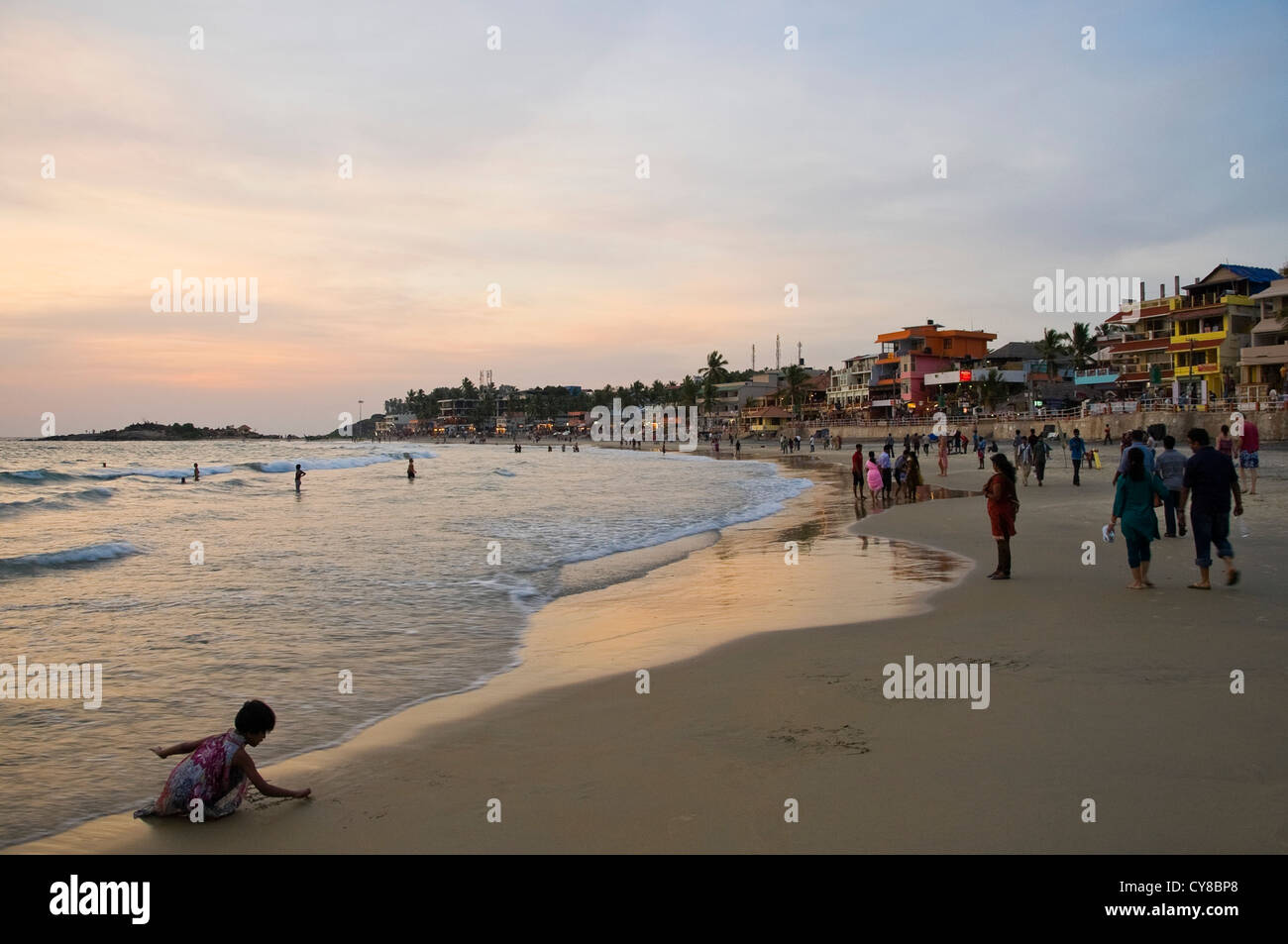 Kovalam beach scenery hi-res stock photography and images - Alamy