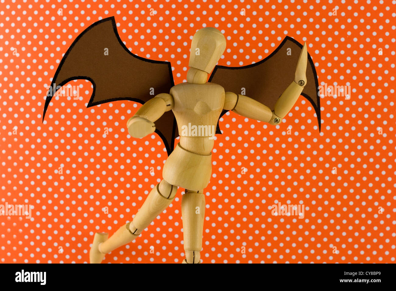 Halloween bat winged ghost hi-res stock photography and images - Alamy