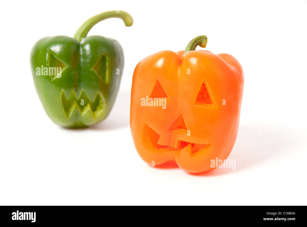 Vegetable Carving With Capsicum