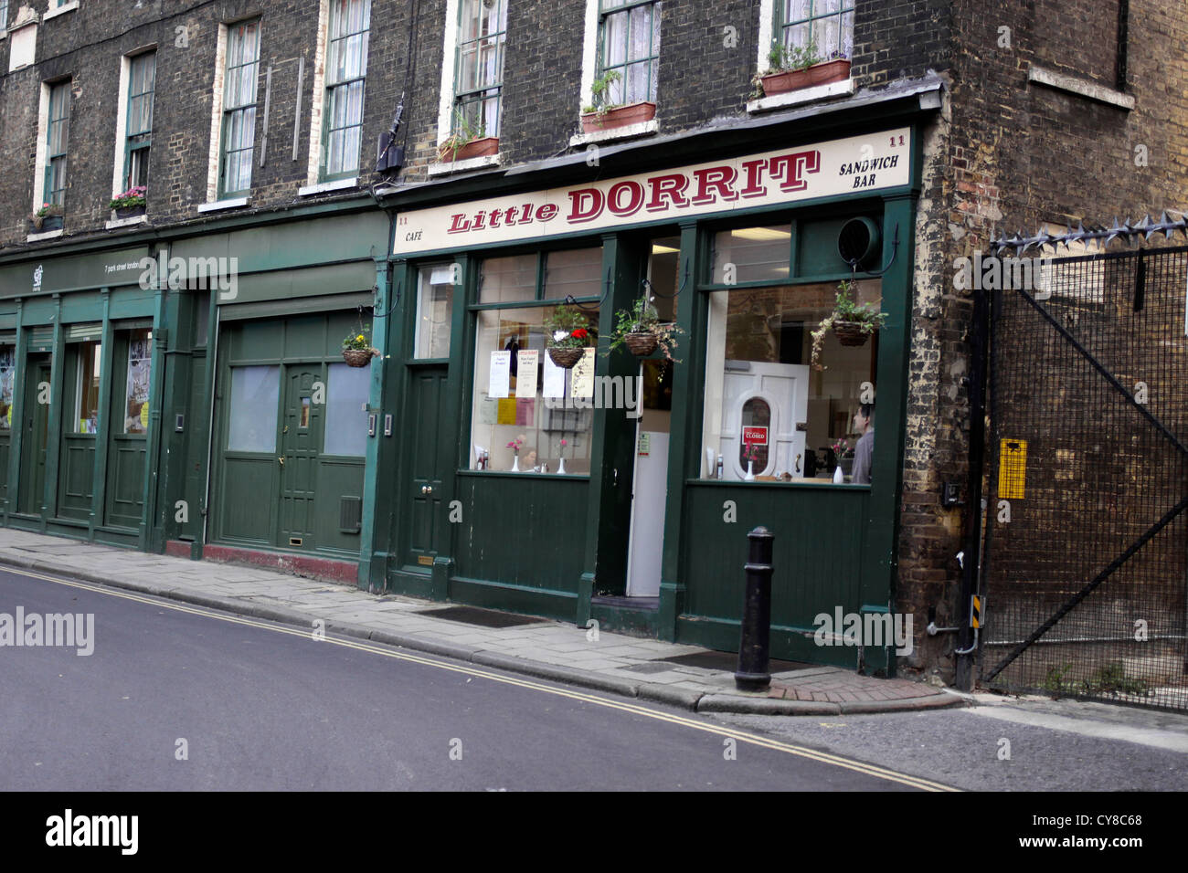 The Little Dorrit sandwich bar near London Bridge in London Stock Photo ...