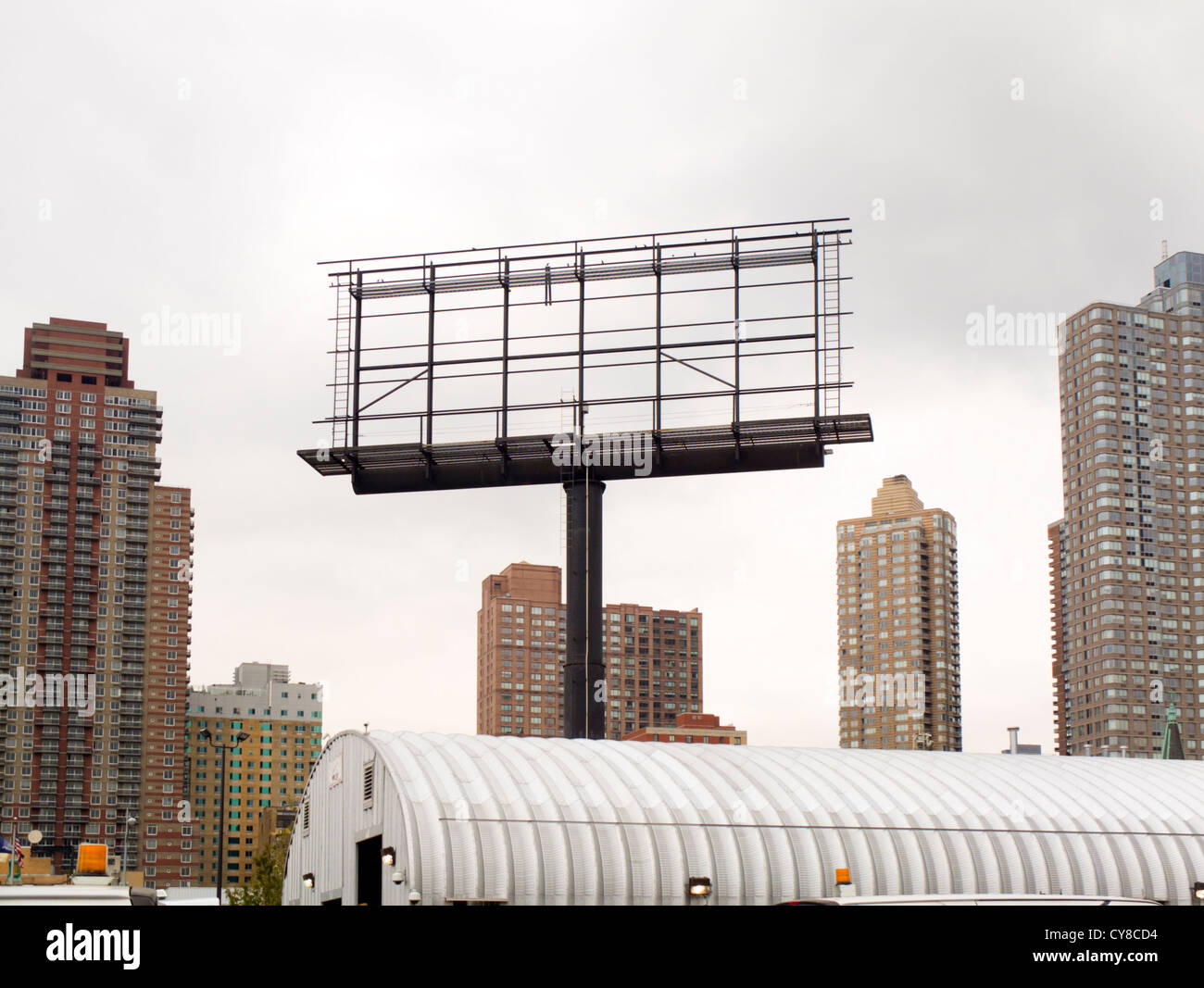 empty billboard sign Stock Photo - Alamy