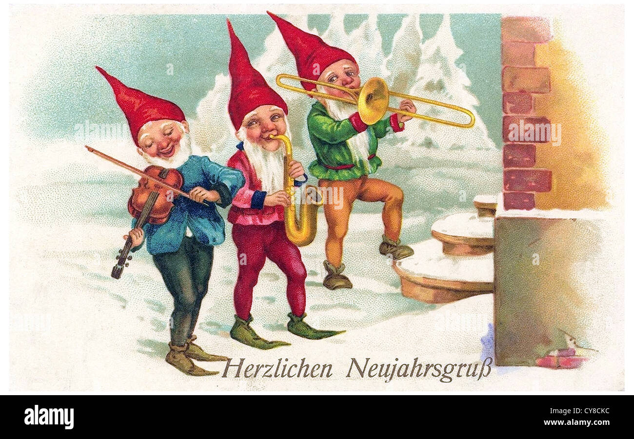 Dwarves play instruments hi-res stock photography and images - Alamy