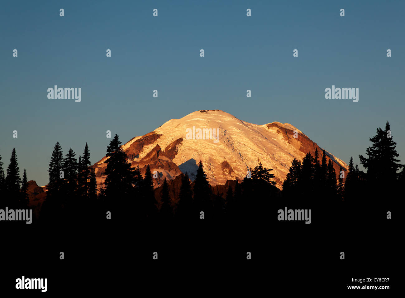 Mount rainier national park sunrise hi-res stock photography and images ...