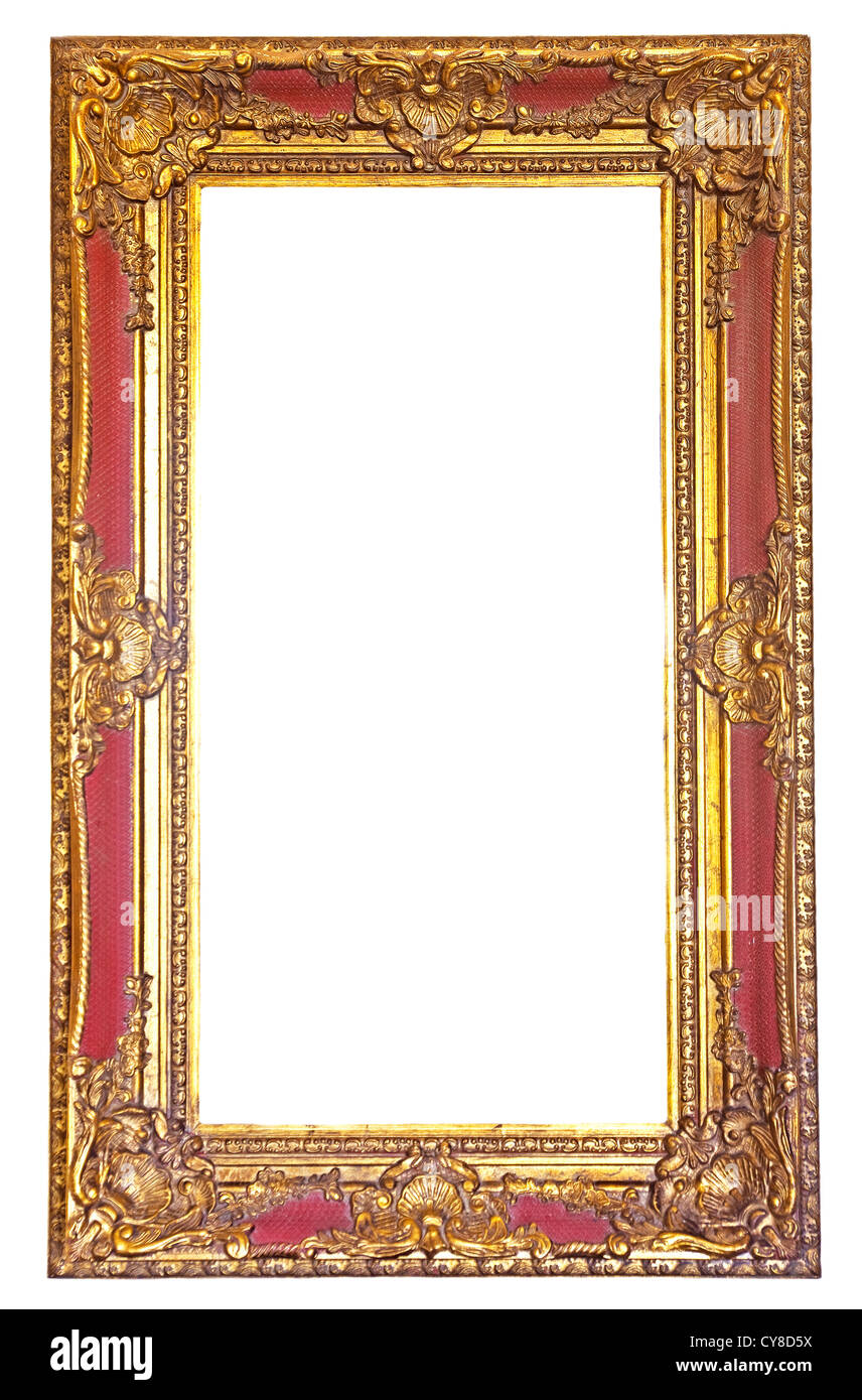 Gilded frame Cut Out Stock Images & Pictures - Alamy