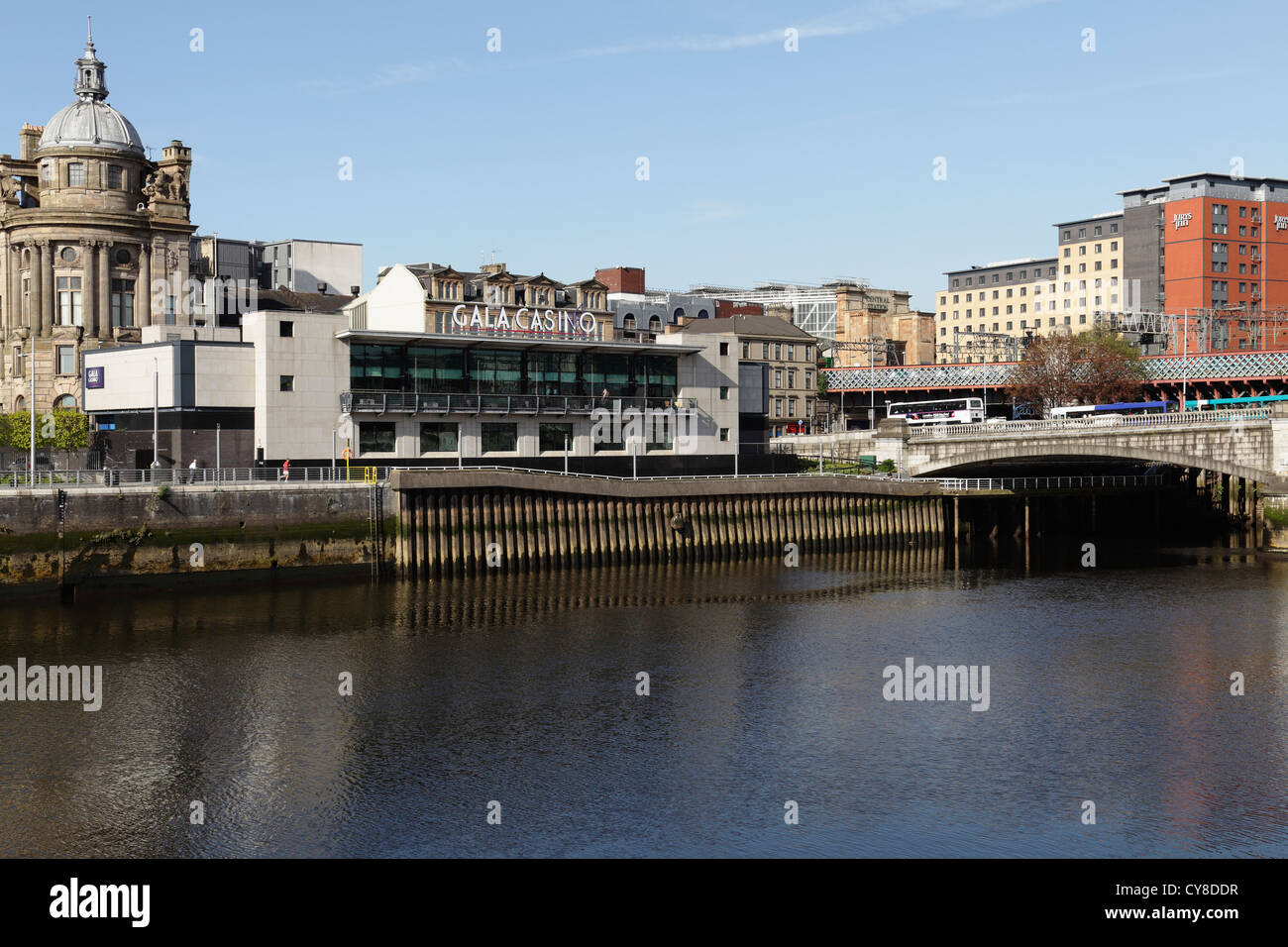Gala Casino Glasgow city centre on the Broomielaw beside the River ...