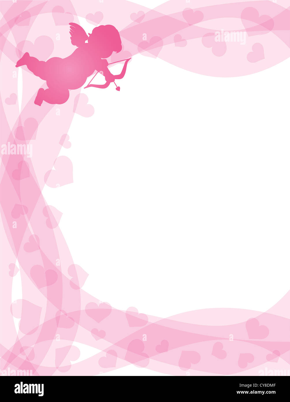 Valentine Cupid Borders