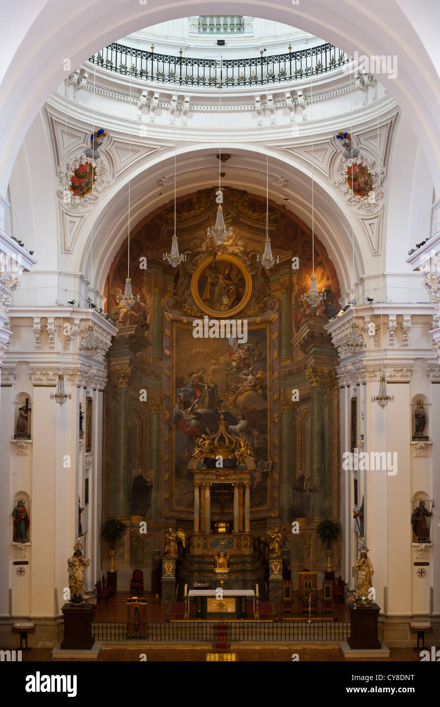 Altar at Church of the Jesuits, Toledo, Spain Stock Photo - Alamy