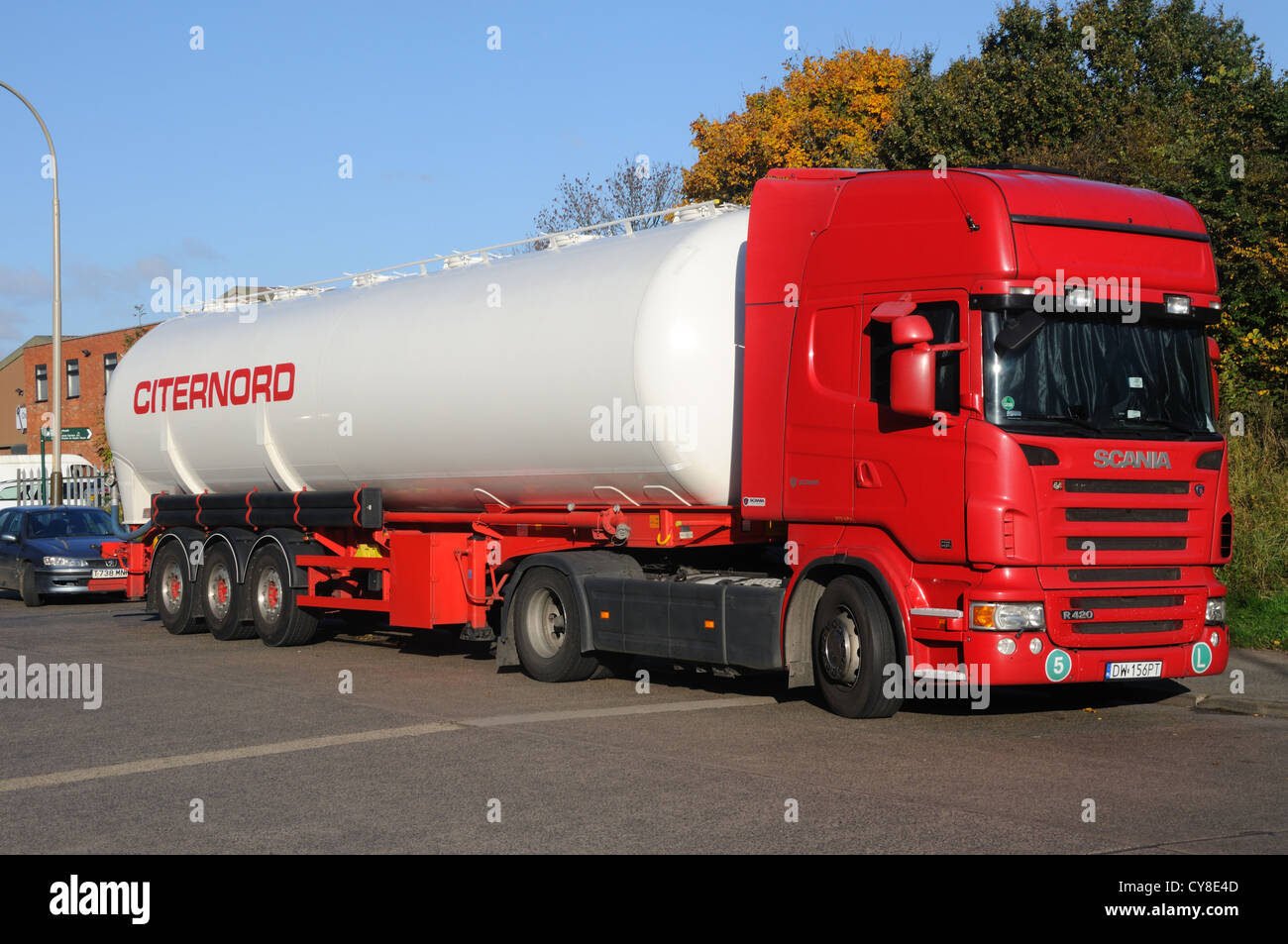 Scania tractor unit hi-res stock photography and images - Alamy
