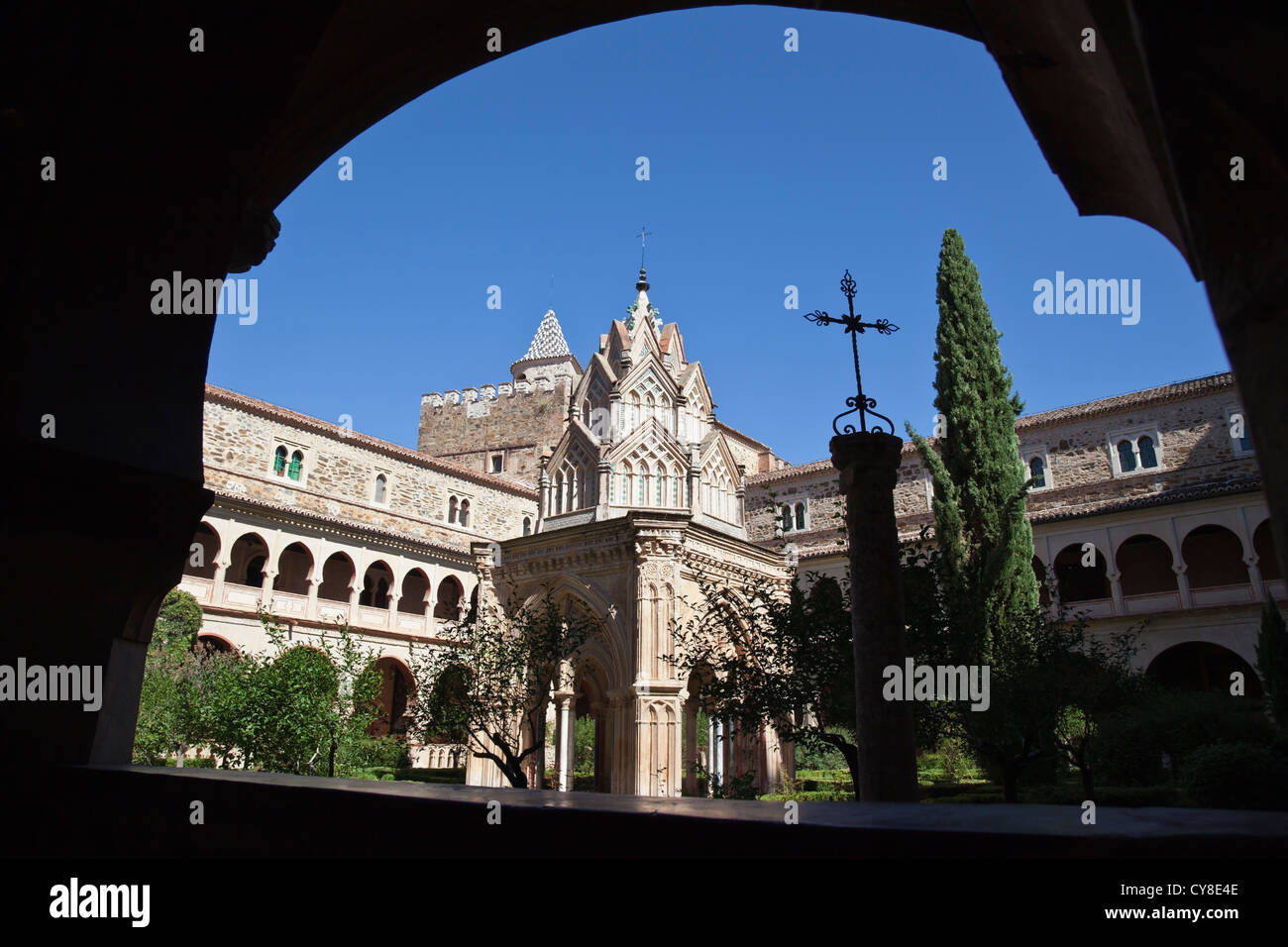 Monastery of Santa Maria de Guadalupe, Province of Estremadura, Spain ...