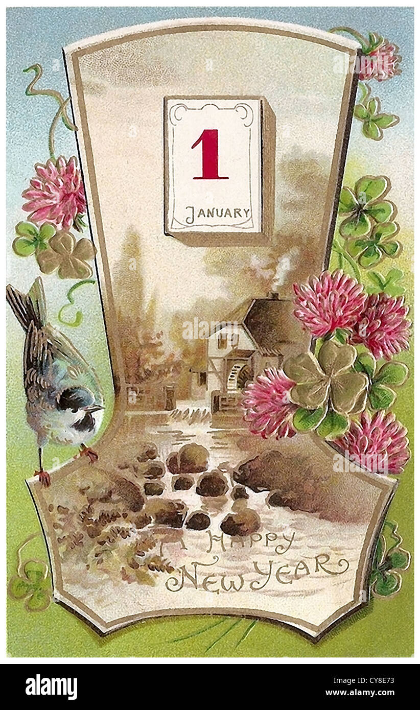 Today in January first Stock Photo - Alamy