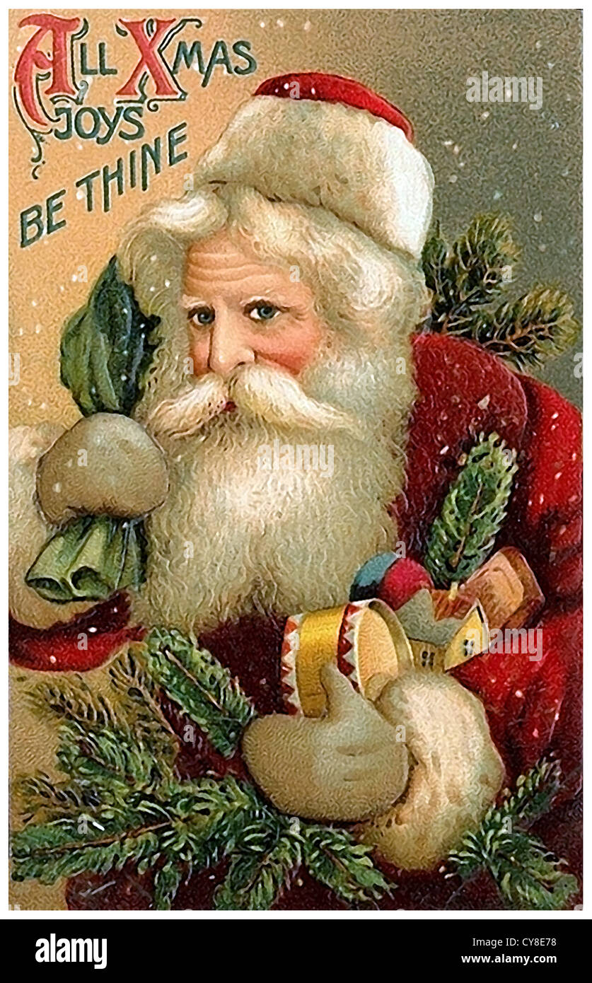 Santa claus images clip art hi-res stock photography and images - Alamy