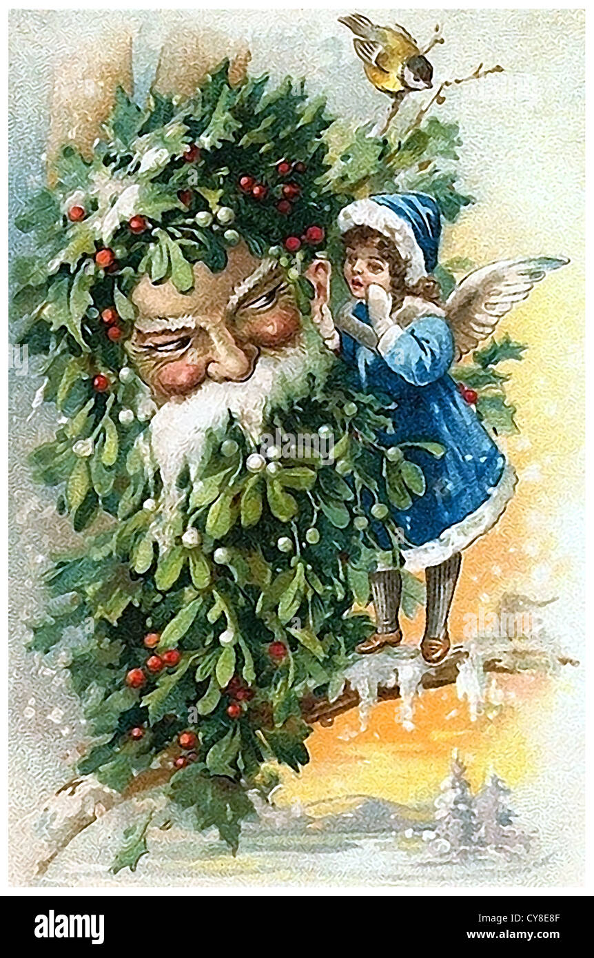 Child whispering santa claus hi-res stock photography and images - Alamy