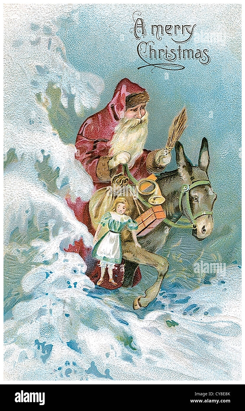 Donkey snow illustration hi-res stock photography and images - Alamy