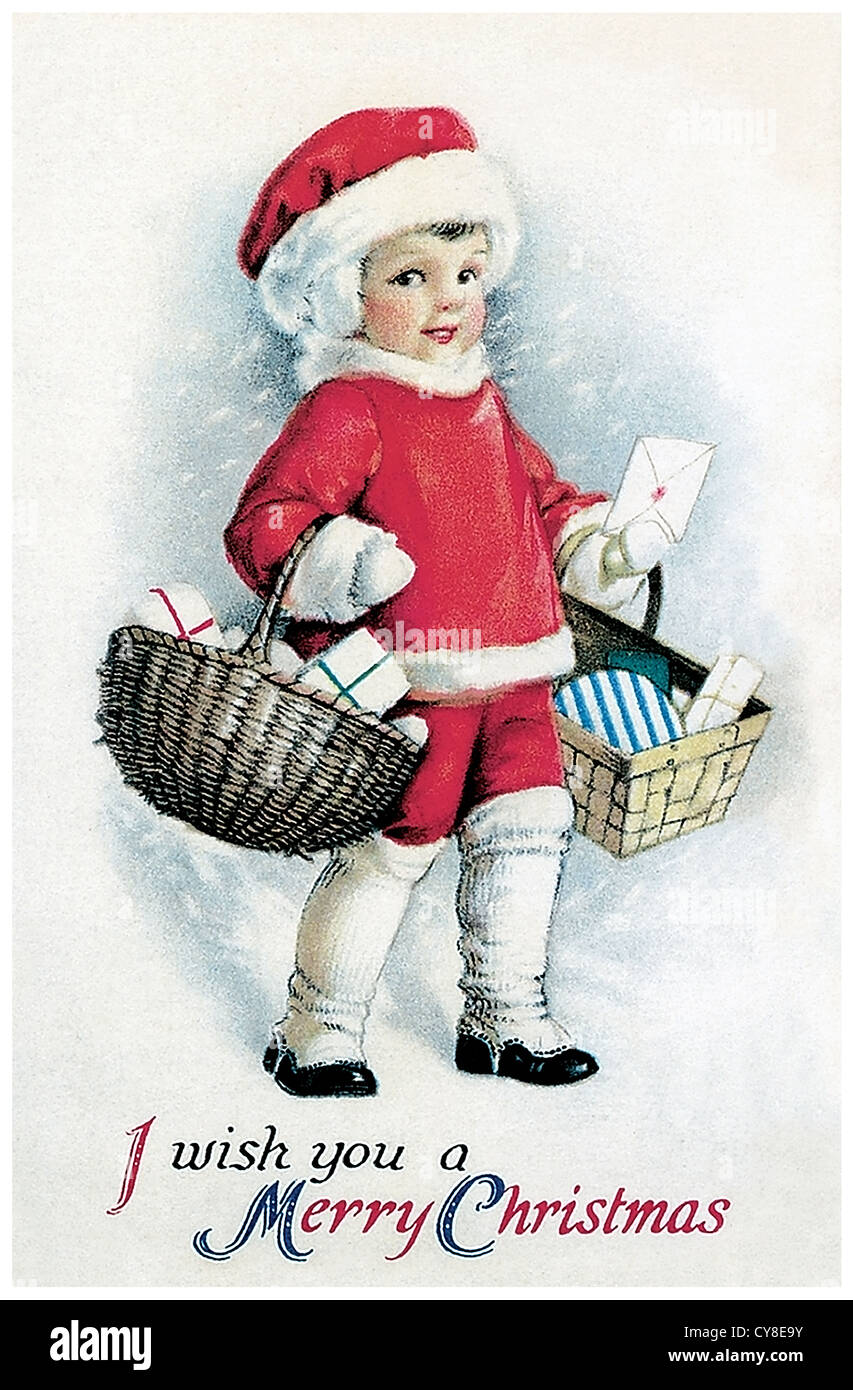 Victorian child christmas hi-res stock photography and images - Alamy