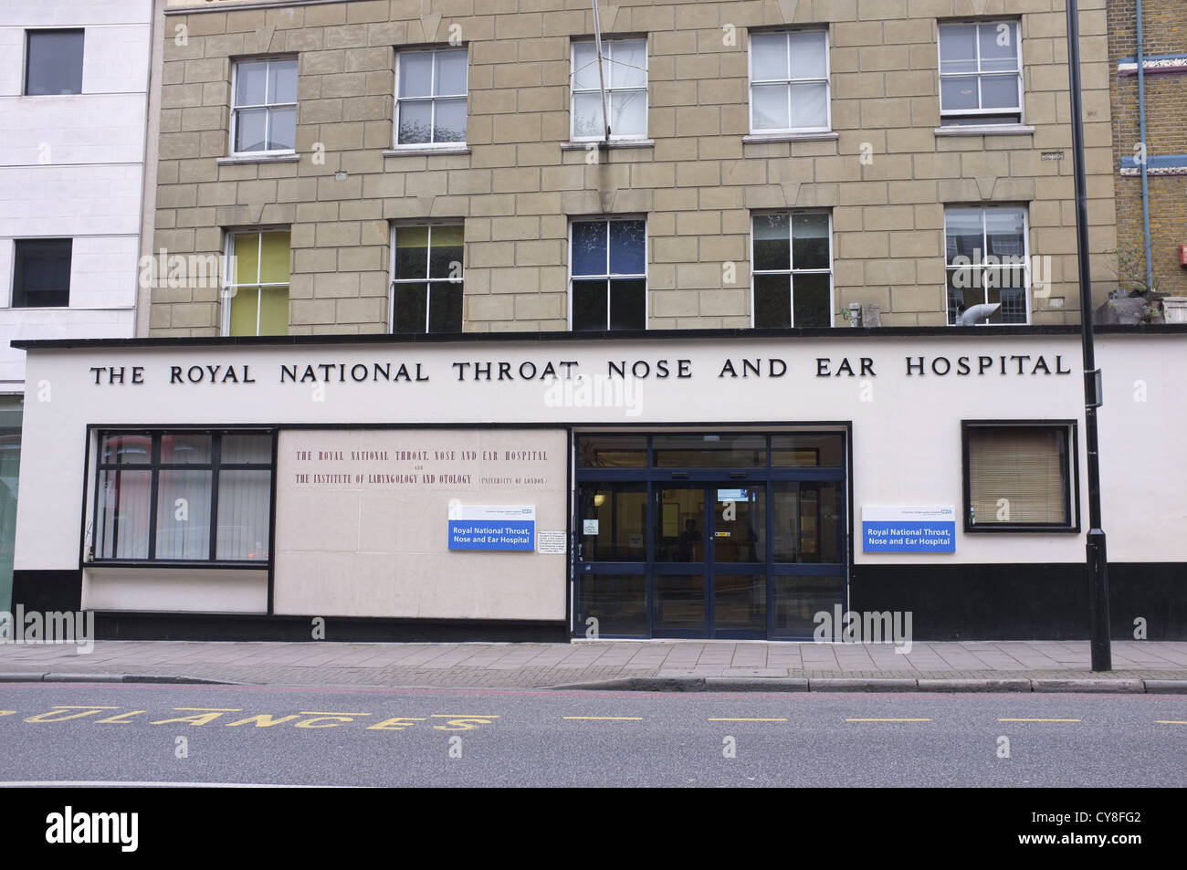 The Royal National Throat, Nose and Ear Hospital Stock Photo - Alamy