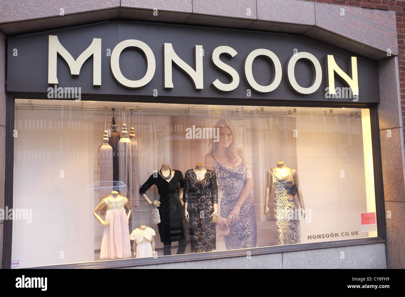 Monsoon Shop Window High Resolution Stock Photography and Images - Alamy