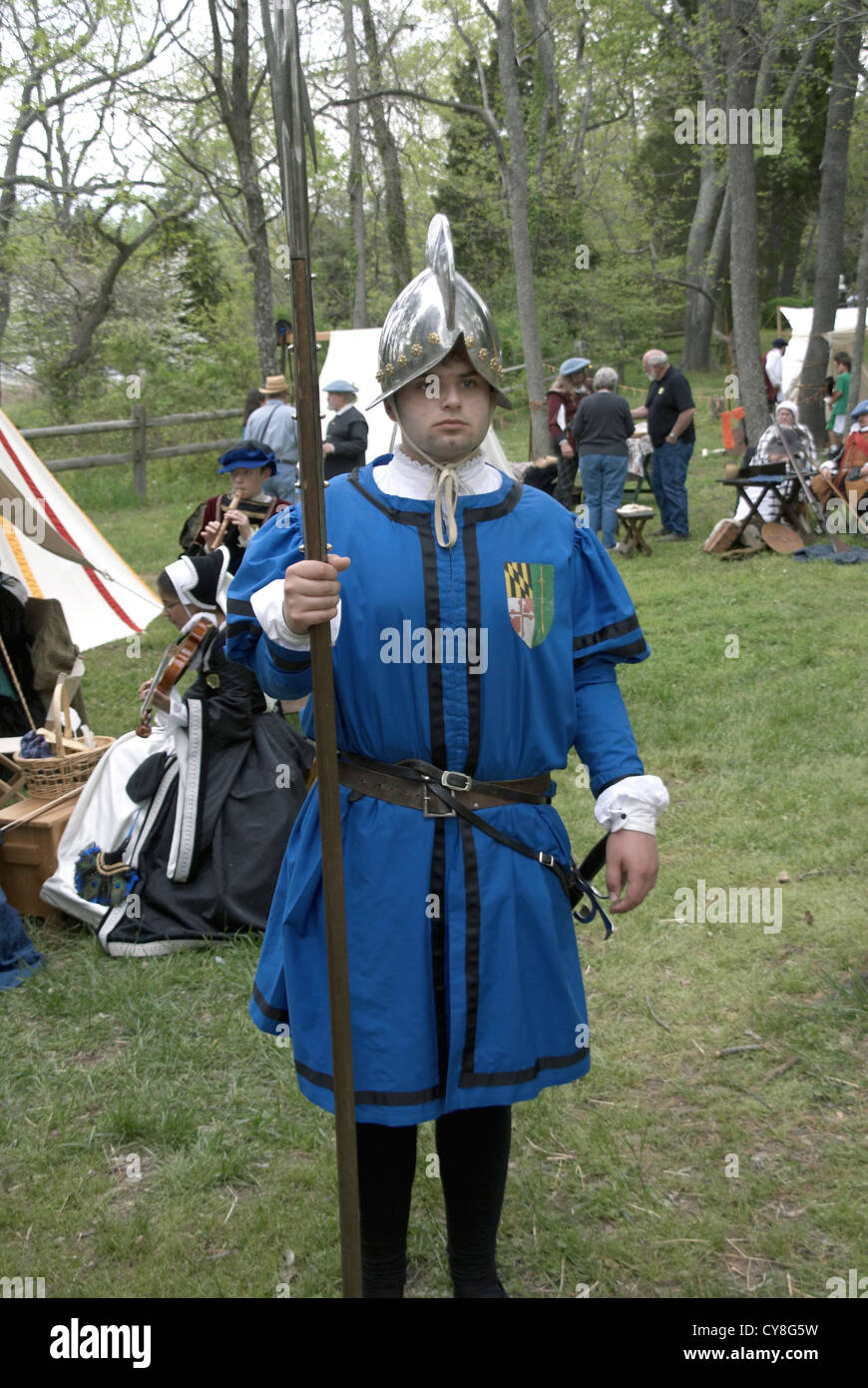 a soldier during the Celtic ages Stock Photo - Alamy
