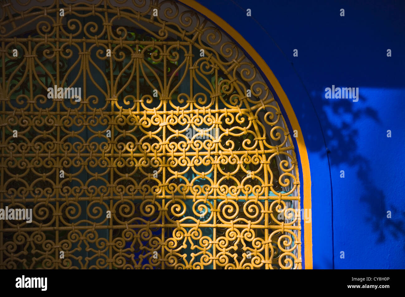 The blue garden marrakech hi-res stock photography and images - Alamy