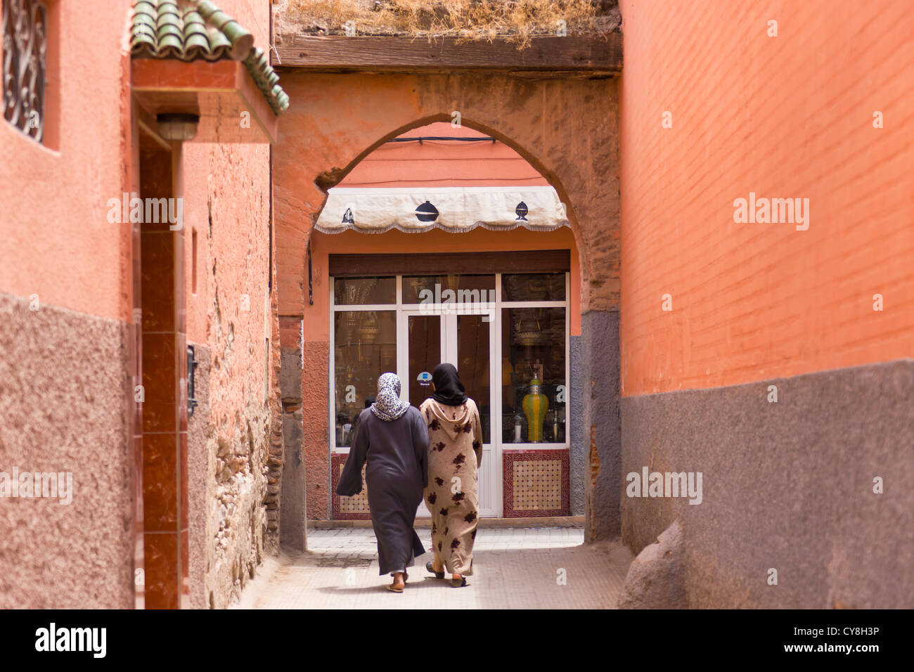 Traditional house in the old medina, Marrakech, Morocco Stock Photo - Alamy