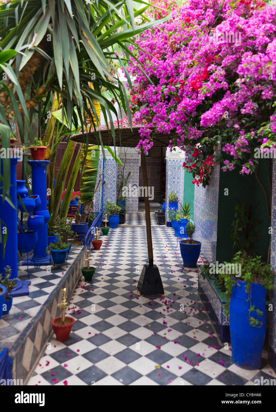 Traditional house in the old medina, Marrakech, Morocco Stock Photo - Alamy