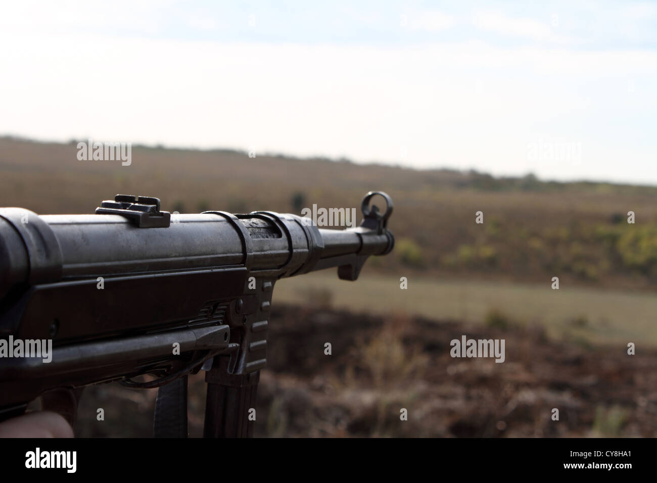 Nazi german machine gun hi-res stock photography and images - Alamy