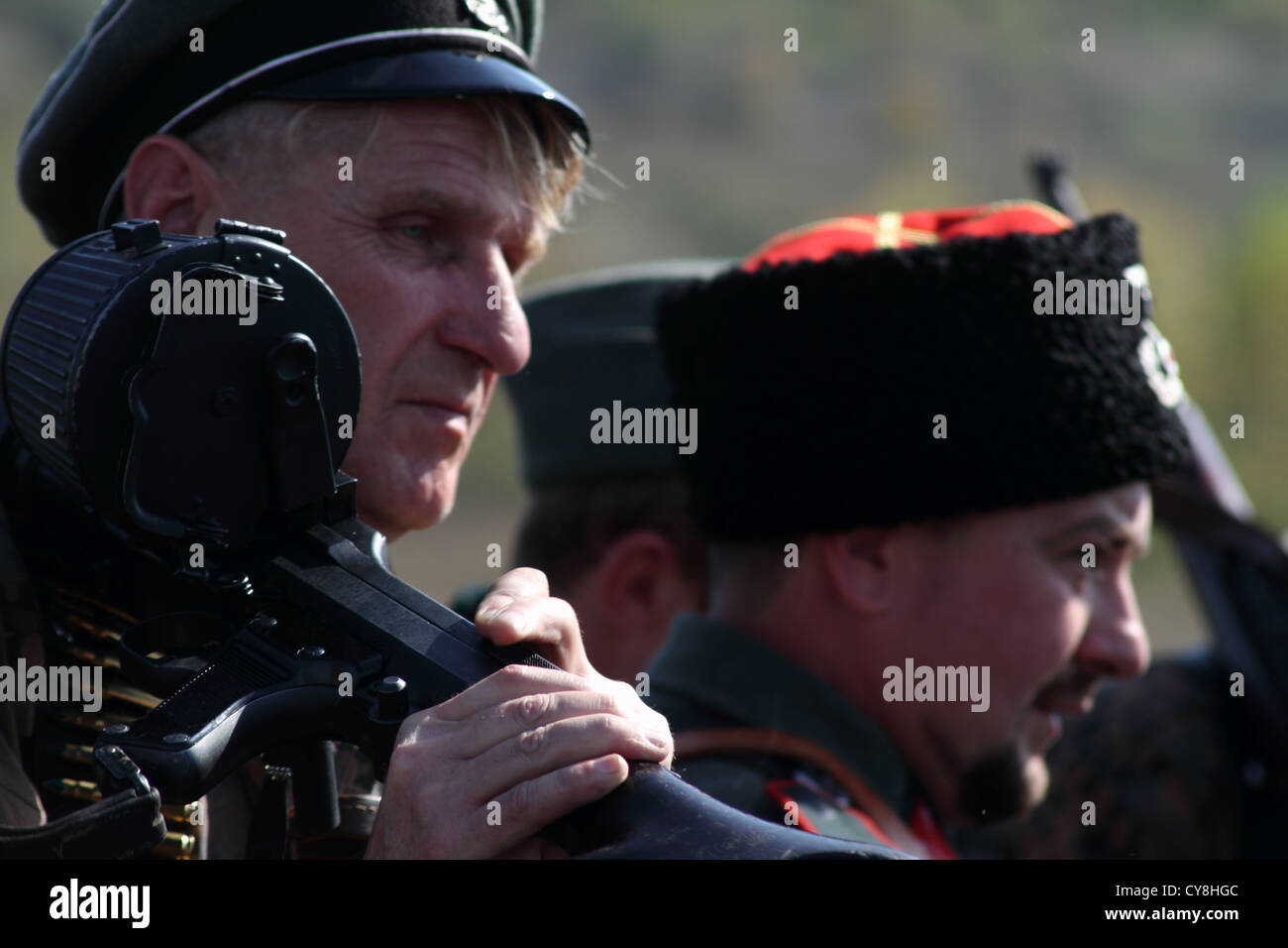 ordinary SS and Cossack, who fought on the side of the Wehrmacht Stock ...