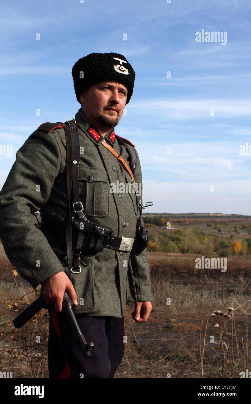 Wehrmacht ss history reenactment hi-res stock photography and images ...