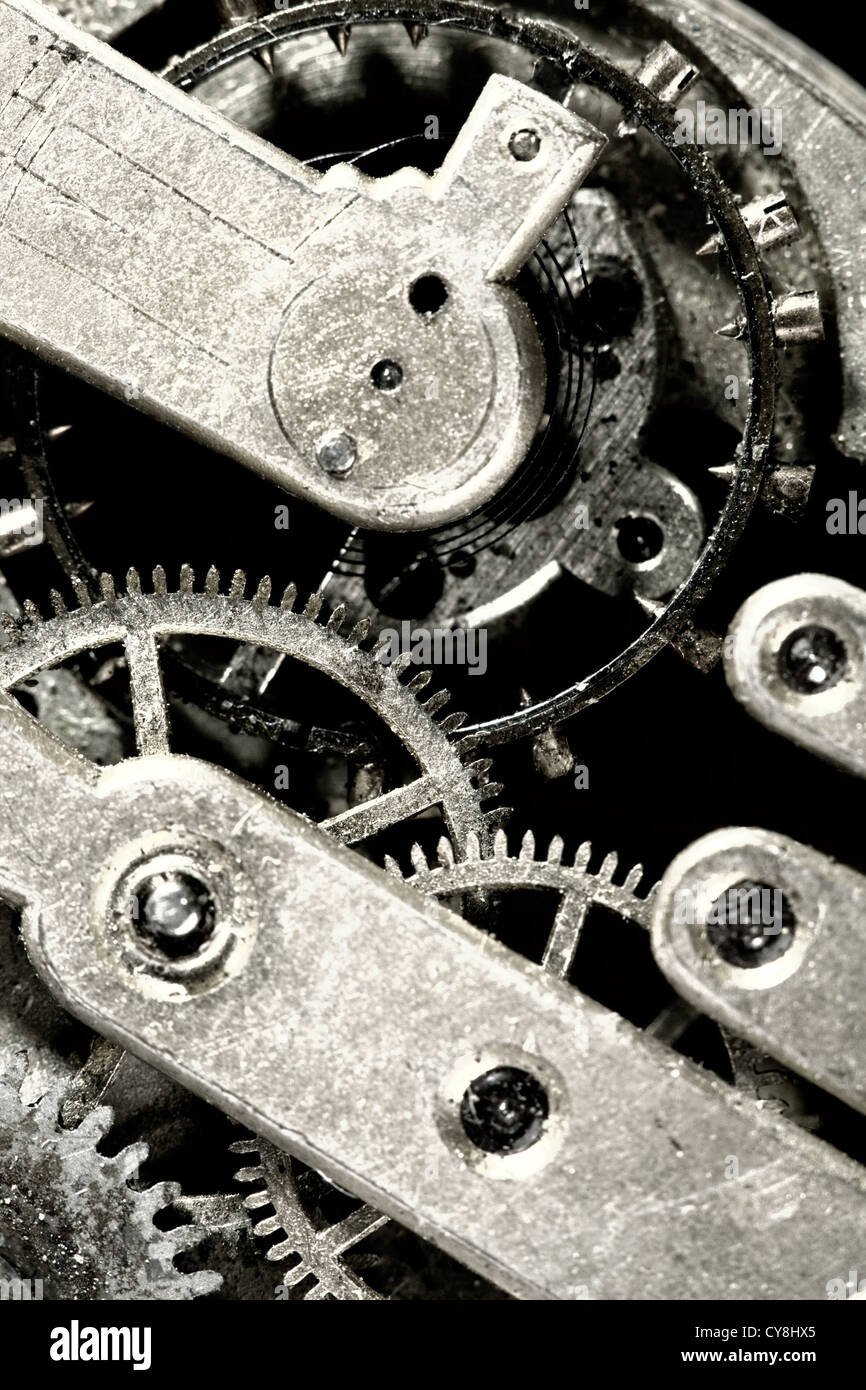 vintage time machine inside view Stock Photo - Alamy