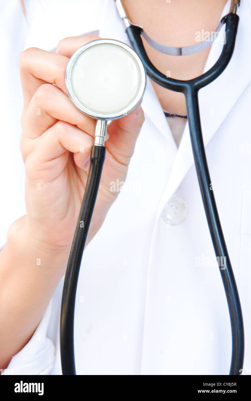 Doctor and stethoscope Stock Photo - Alamy