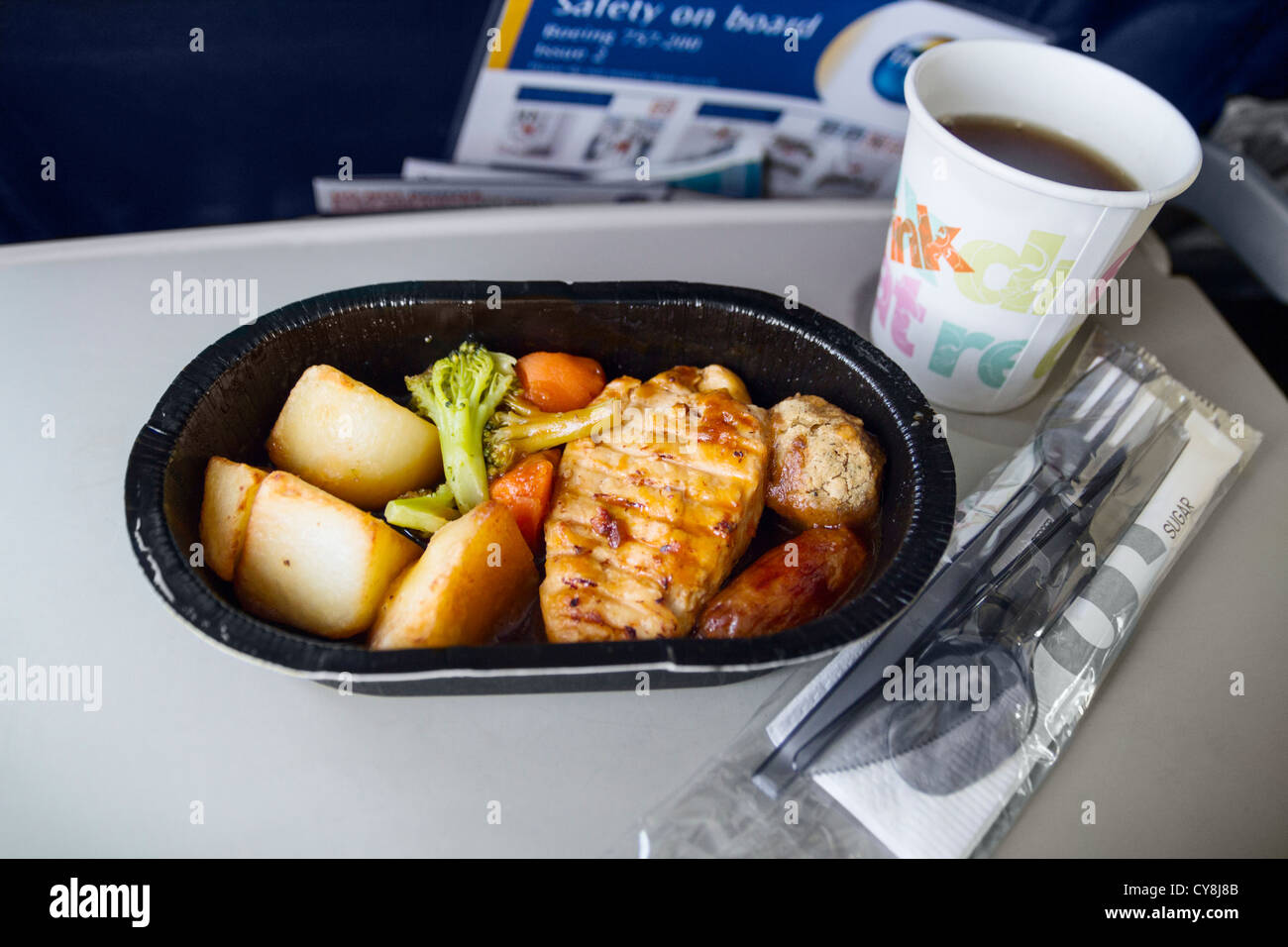 In Flight Meal High Resolution Stock Photography and Images - Alamy