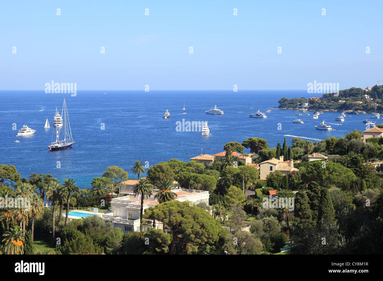 The Cap Ferrat, French Riviera Stock Photo - Alamy