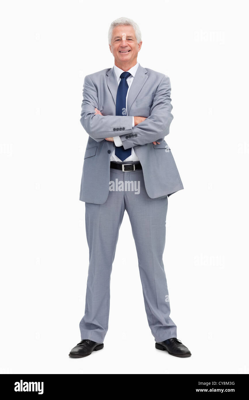 Portrait of a smiling businessman Stock Photo - Alamy