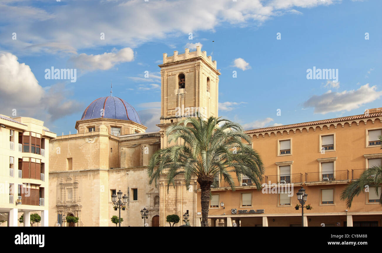 Basilica of Santa Maria in Elche Spain Stock Photo - Alamy