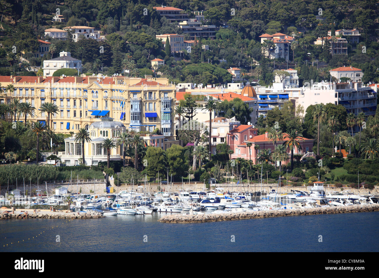 The city of Beaulieu sur mer Stock Photo - Alamy