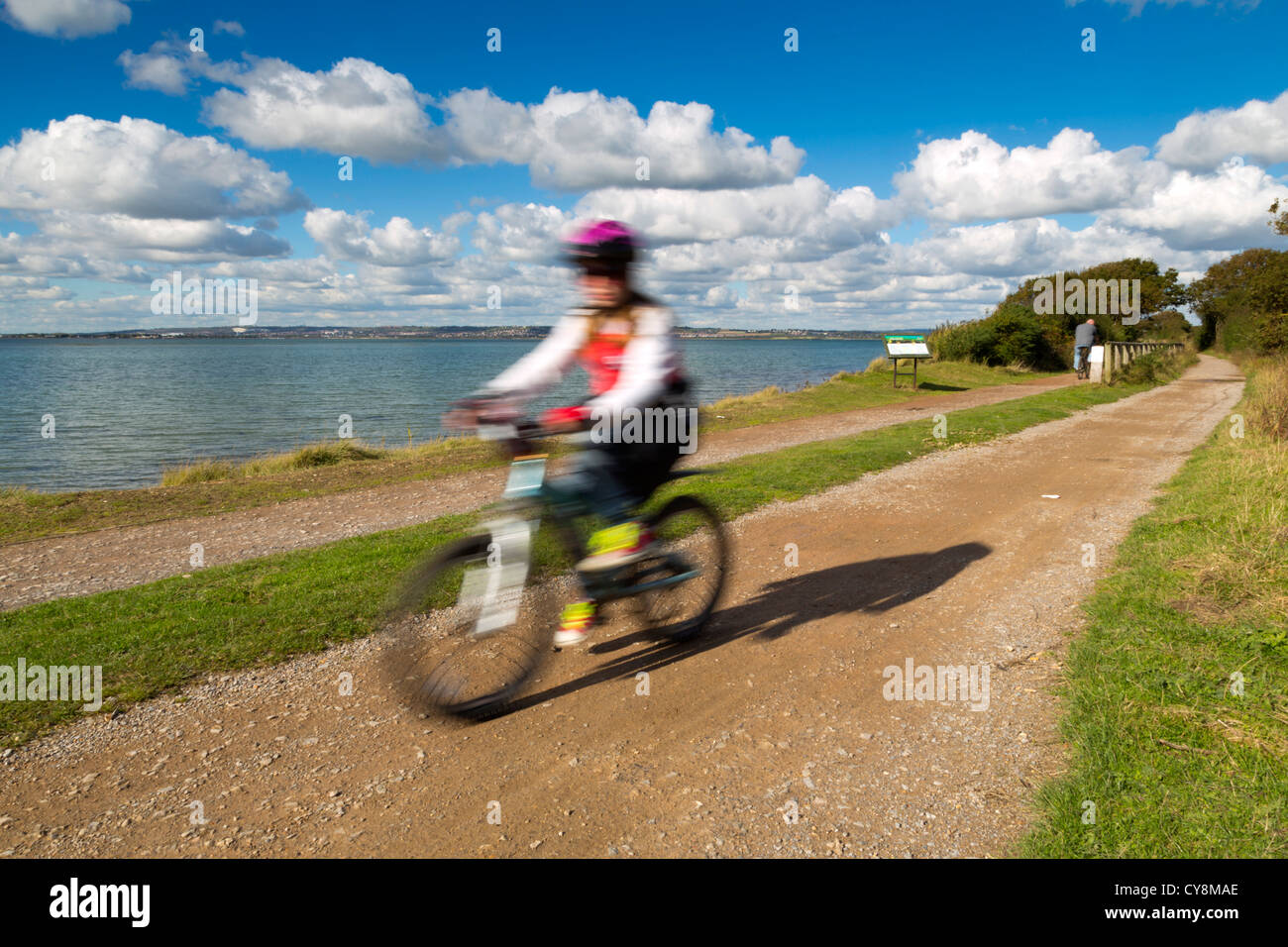 Hayling Billy Trail; Hayling Island; UK; former railway line Stock ...