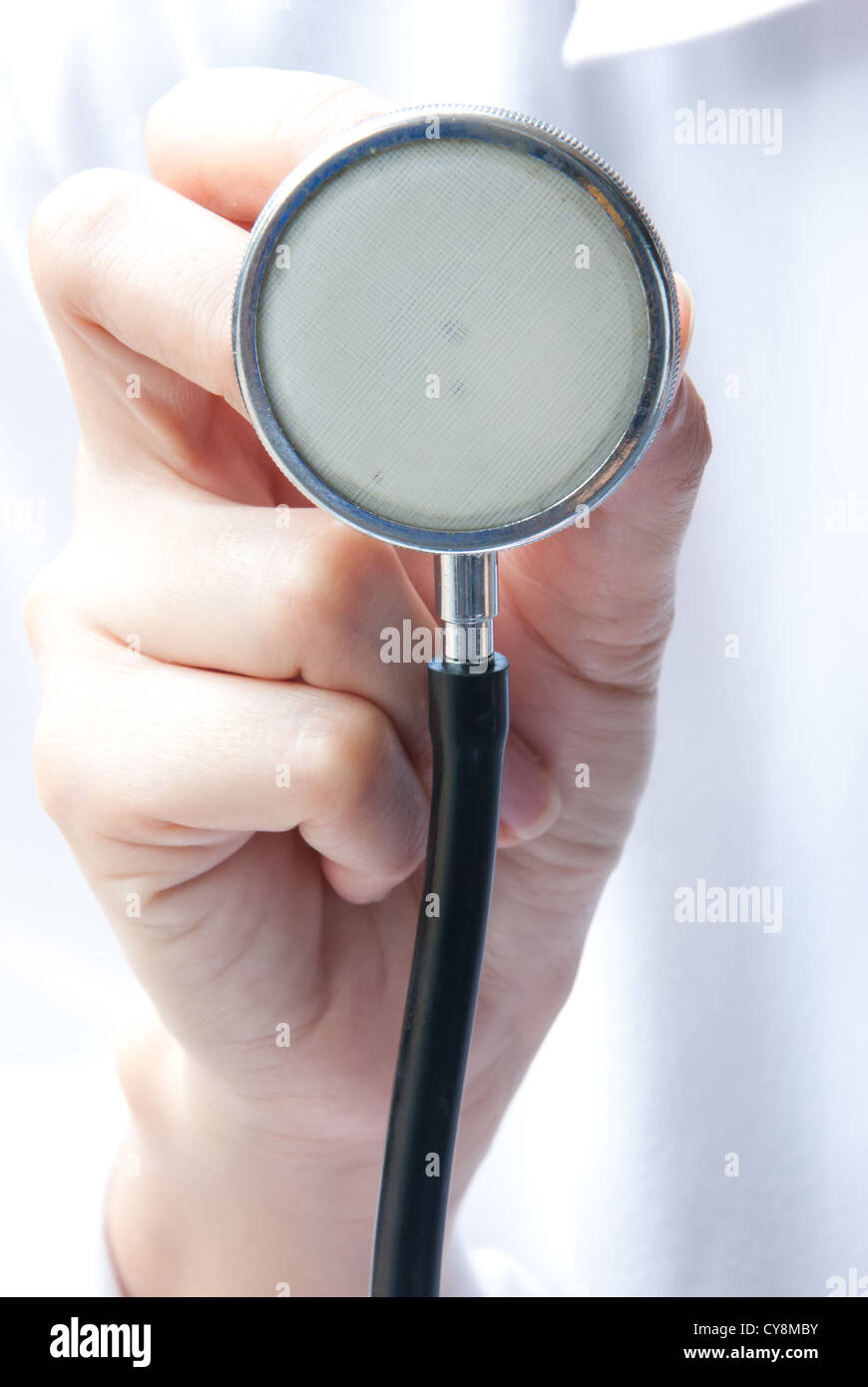Doctor and stethoscope Stock Photo - Alamy