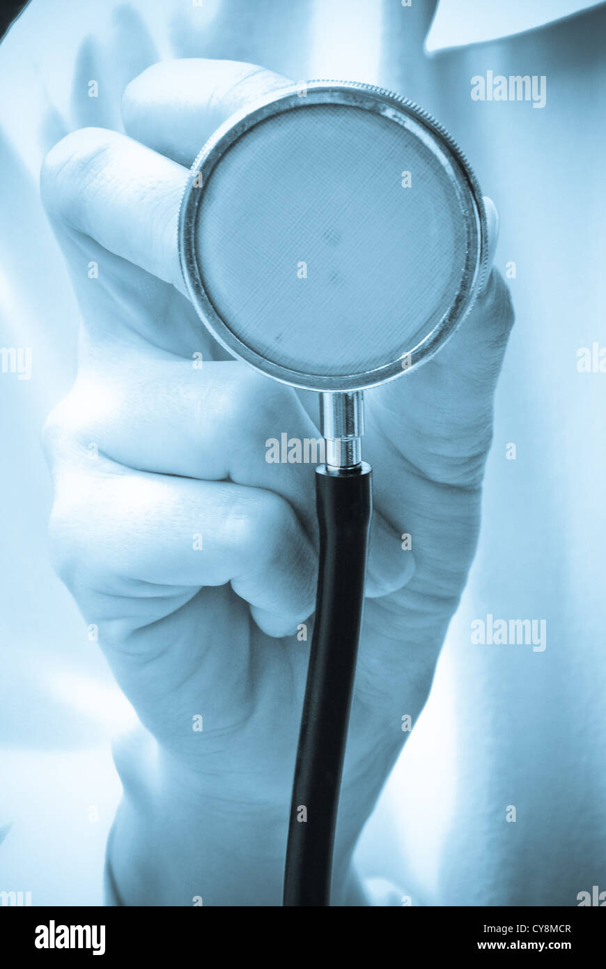 Doctor and stethoscope Stock Photo - Alamy