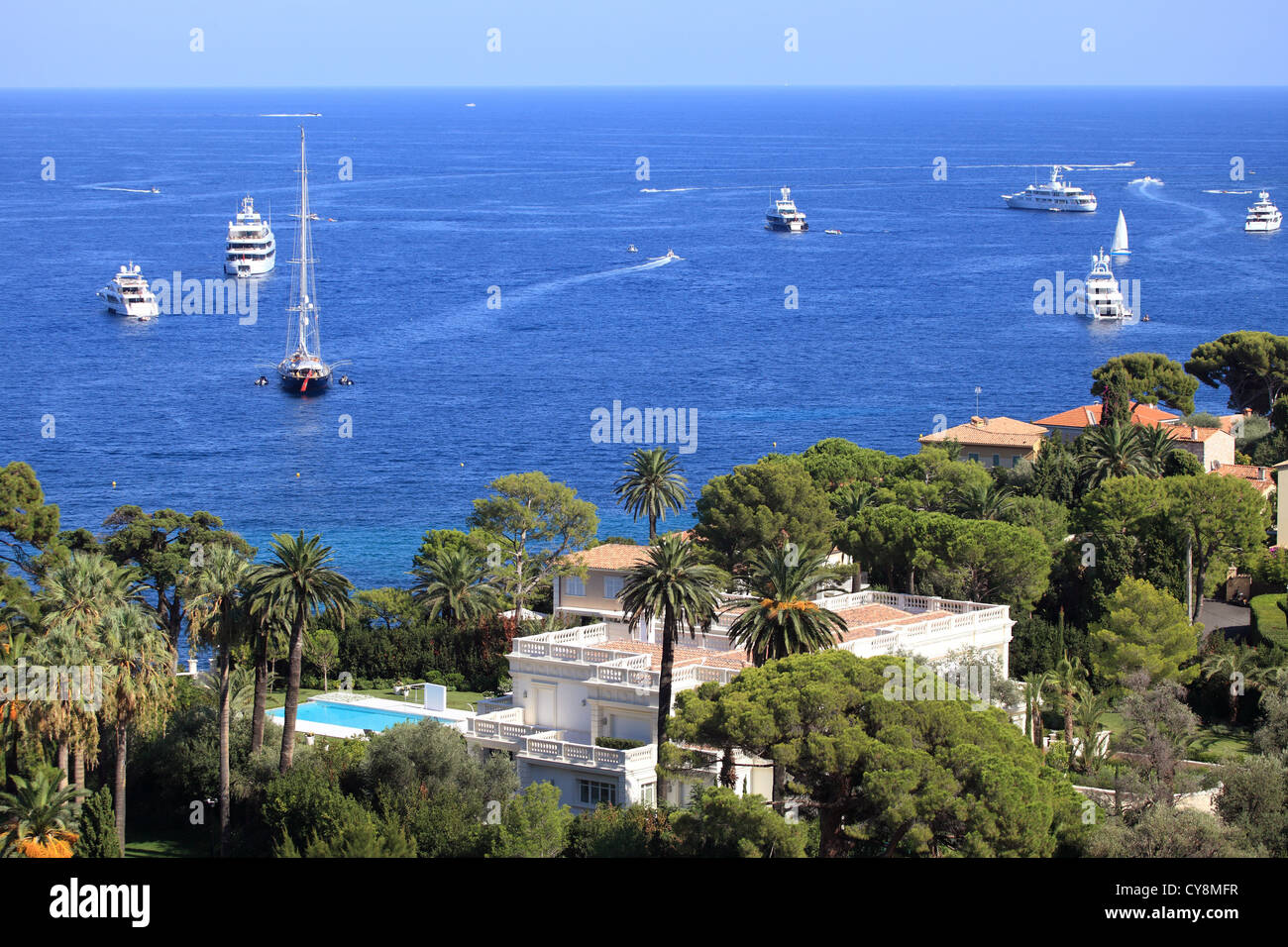 The Cap Ferrat, French Riviera Stock Photo - Alamy