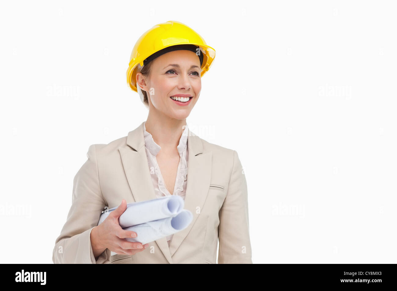 Pretty woman architect Stock Photo - Alamy Pretty woman architect Stock Photo - Alamy