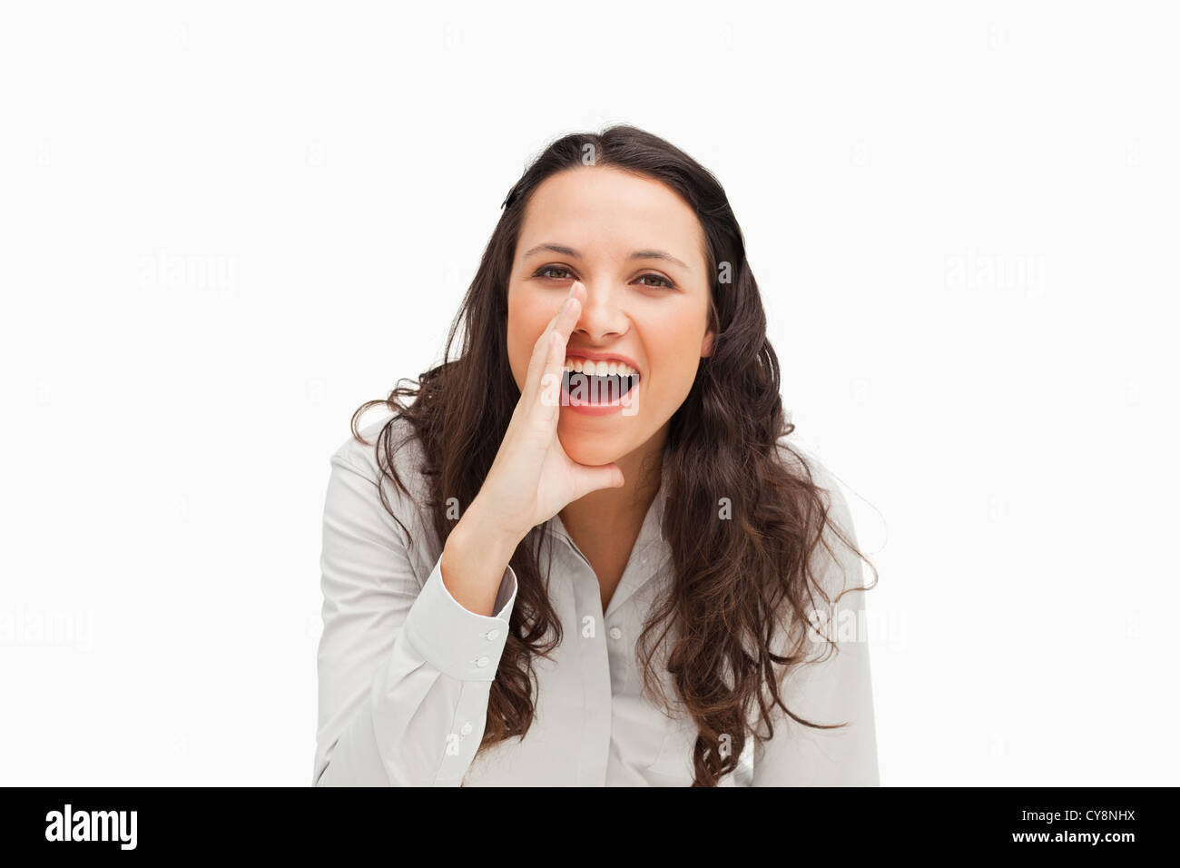 Hand loudly hi-res stock photography and images - Alamy