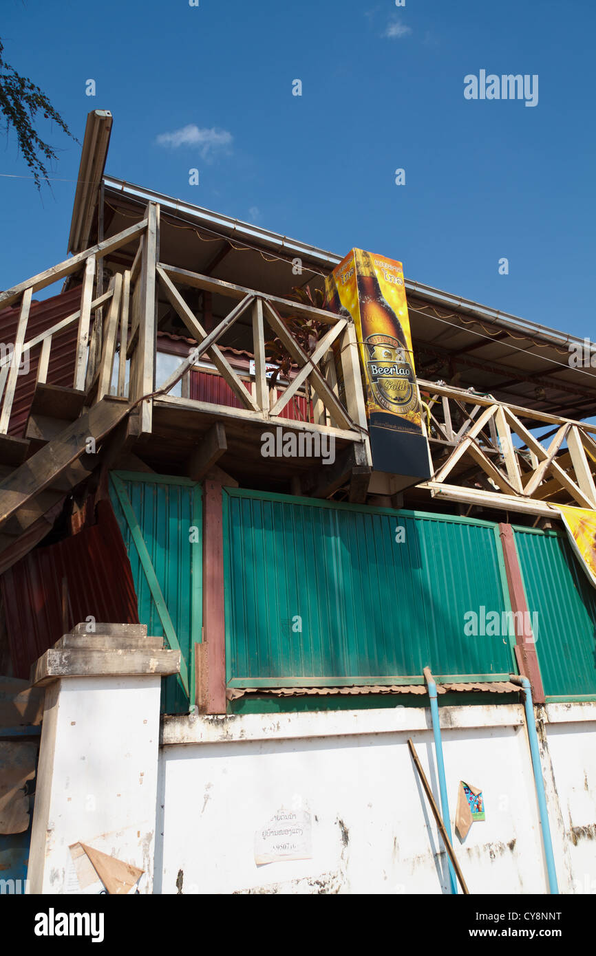 Typical Architecture in Vientiane, Laos Stock Photo - Alamy