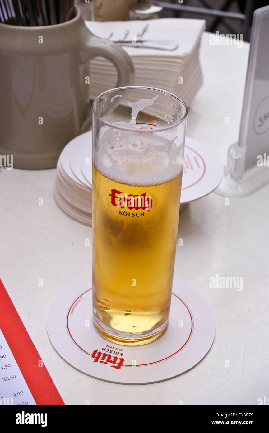 Fruh beer hi-res stock photography and images - Alamy