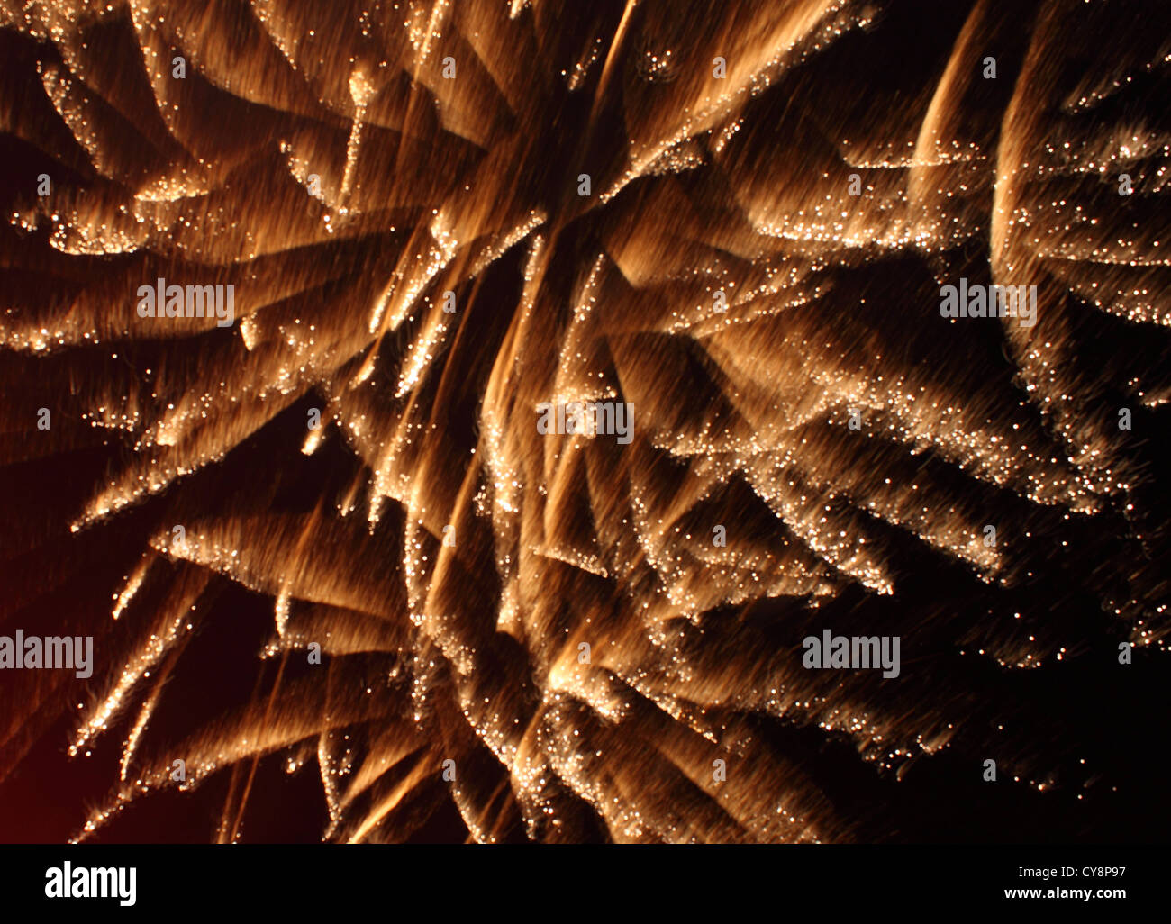 fireworks in night sky Stock Photo - Alamy