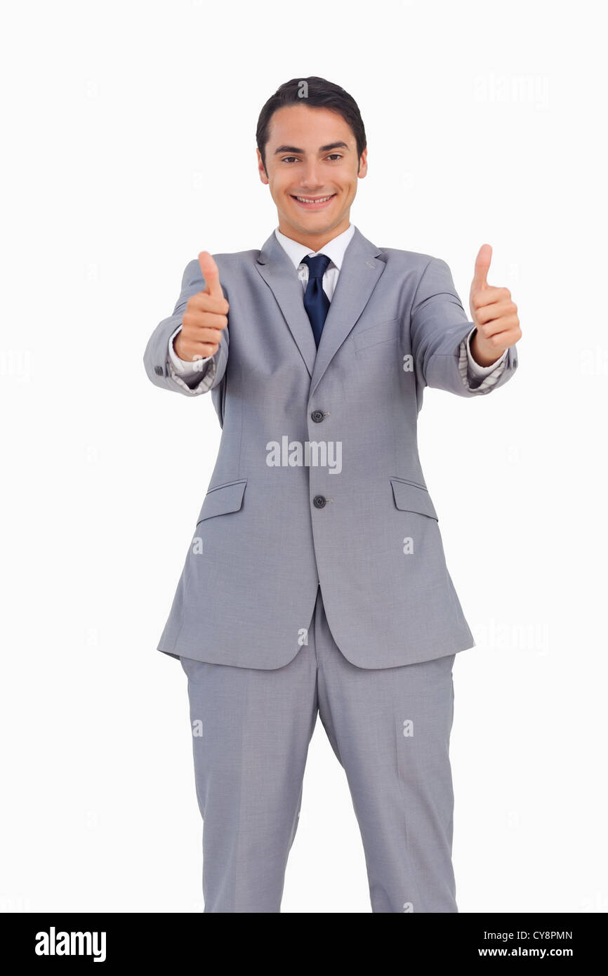 Smiling attractive man in suit Cut Out Stock Images & Pictures - Alamy