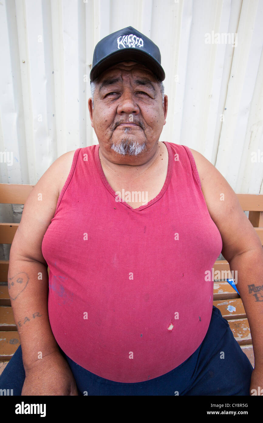 Archie Beaulieu, a first nation man in Fort Chipewyan which stands on ...