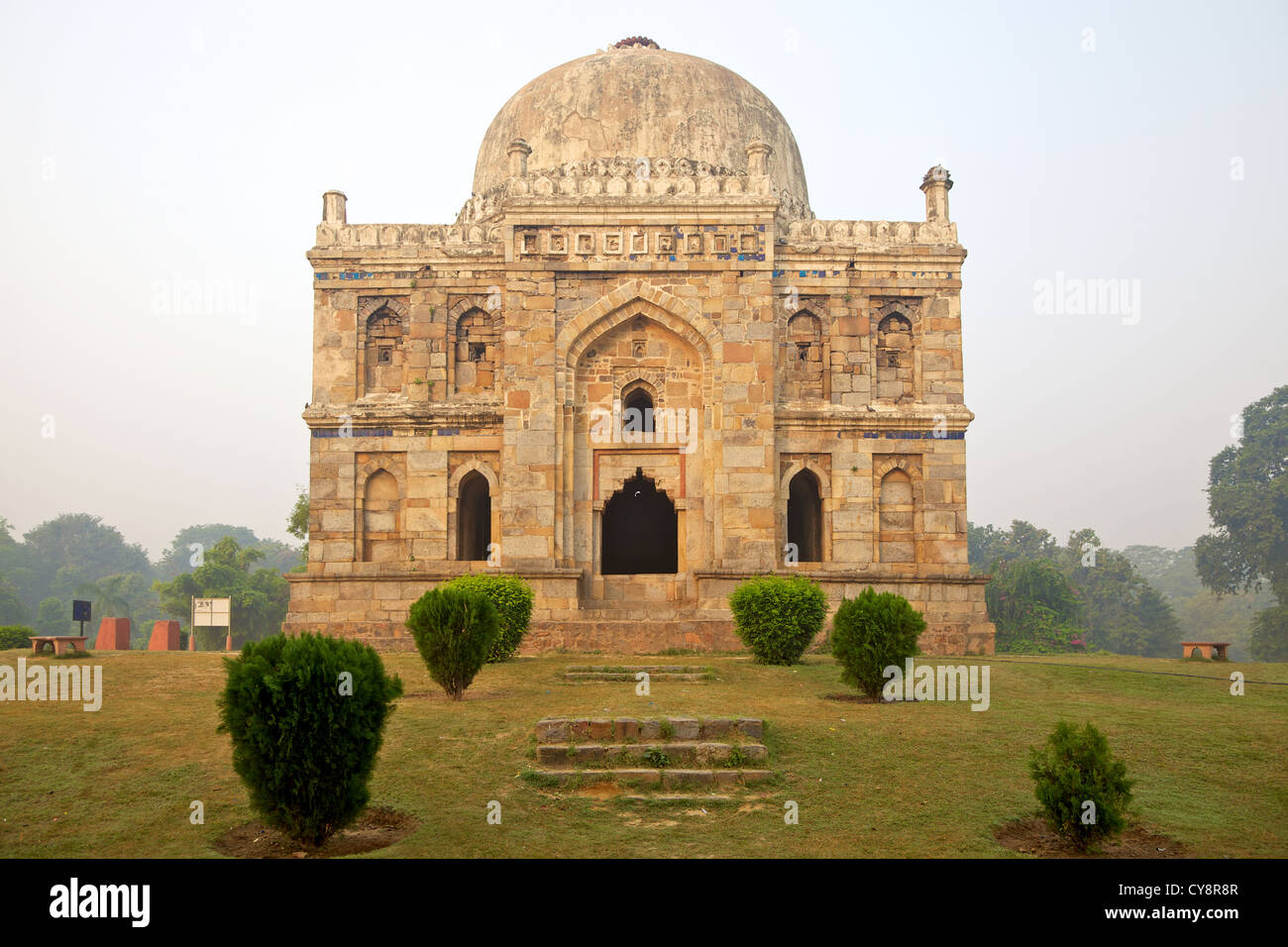 Shish Gumbad at Lodhi Garden in Delhi, India Stock Photo - Alamy