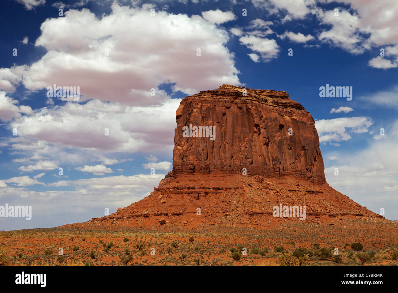 Merrick Butte in Monument Valley, Arizona Stock Photo - Alamy