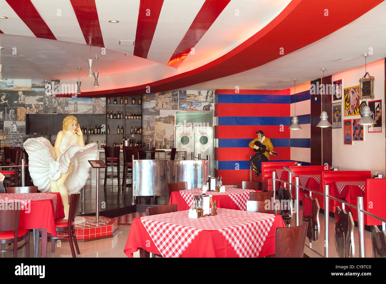 American Diner, Ocean Blue & Sand Hotel, Punta Cana, Dominican Republic ...