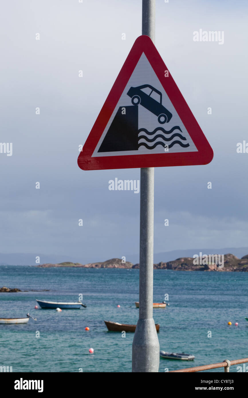 Warning sign on pier hi-res stock photography and images - Alamy